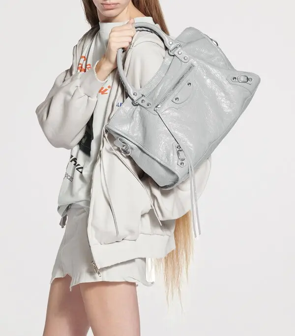 Balenciaga Le City Top-handle Bag - Grey