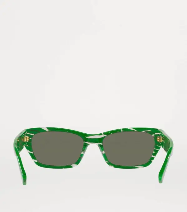 Bottega Veneta Rectangular Sunglasses