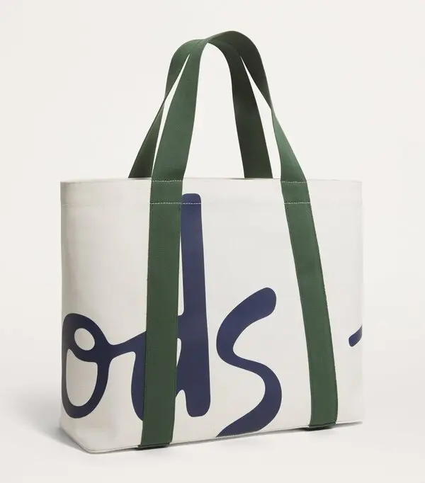 Harrods Cotton Logo Tote Bag - Ivory