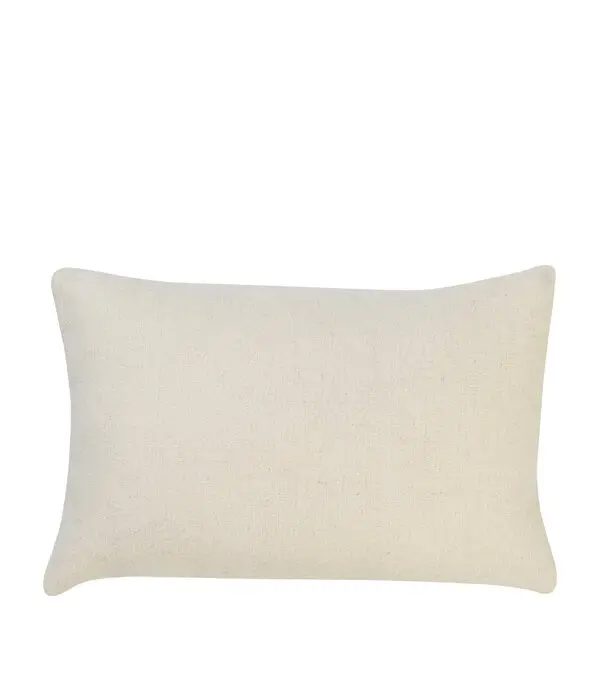 ARAMINTA CAMPBELL Alpaca-blend Fern Cushion - White