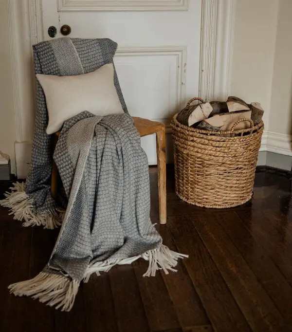 ARAMINTA CAMPBELL Alpaca-blend Fern Cushion