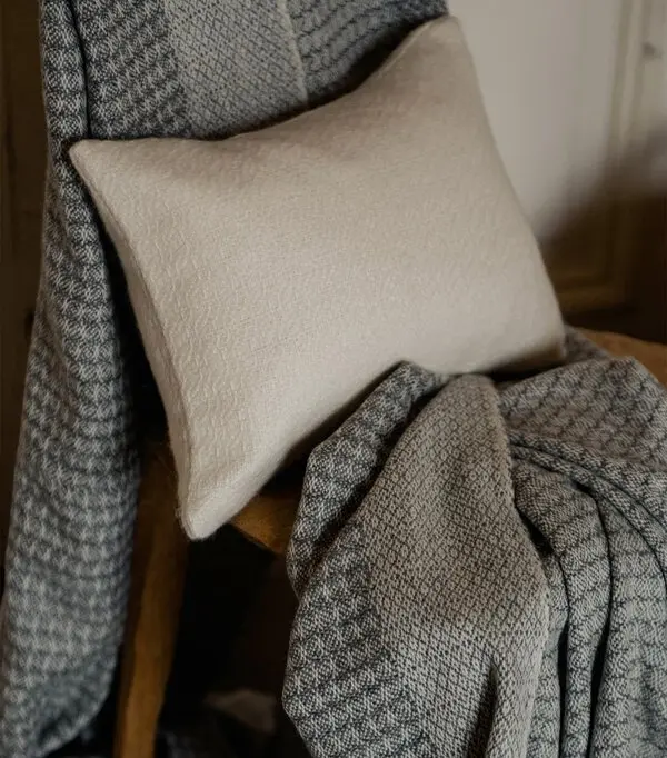 ARAMINTA CAMPBELL Alpaca-blend Fern Cushion