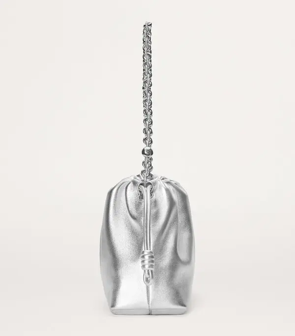 Loewe Medium Flamenco Purse - Silver