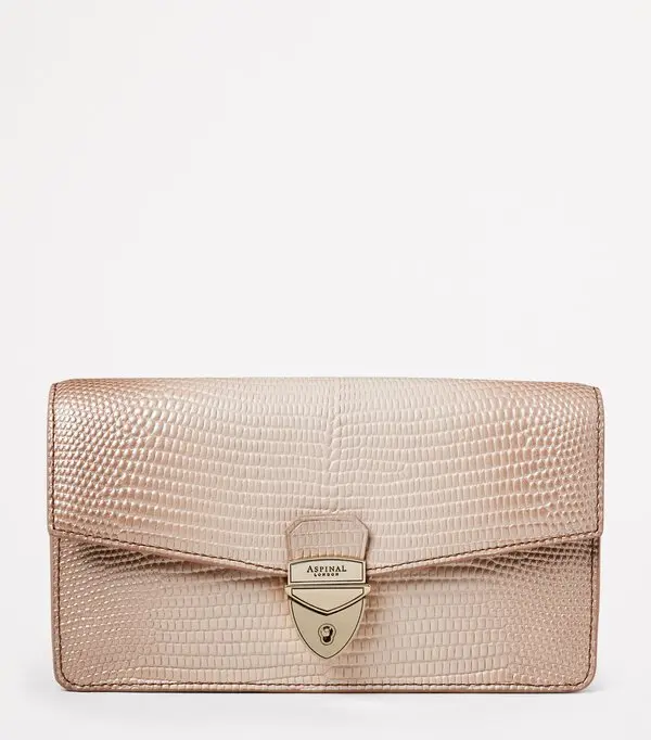 ASPINAL OF LONDON Mayfair Clutch Bag - Neutral
