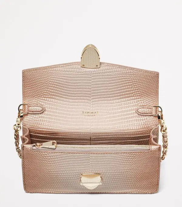 ASPINAL OF LONDON Mayfair Clutch Bag - Neutral