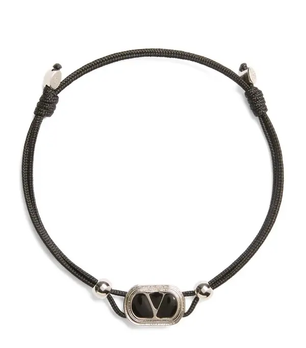 Valentino Garavani Vlogo Signature Bracelet - Black