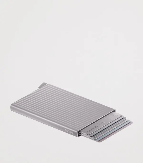 SECRID Fluted Aluminium Cardprotector - Silver