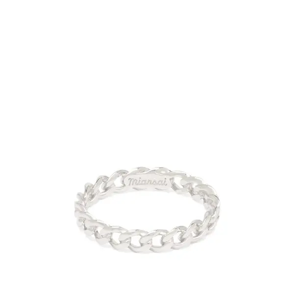 Miansai Cuban Link Ring - Silver