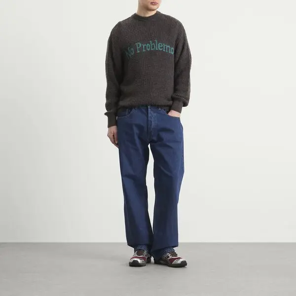 NO PROBLEMO Waffle Knit Jumper