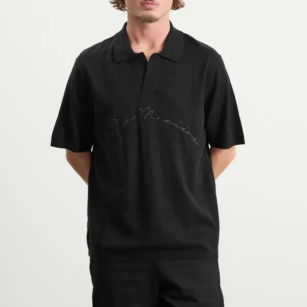 JORDAN X A Ma Maniere Knit Polo