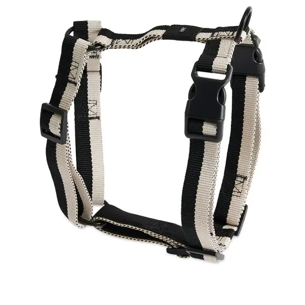 HAY Dog Harness Medium - Black/white