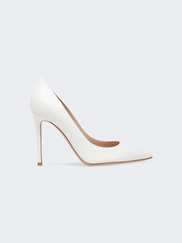 GIANVITO ROSSI 105 Pump - White