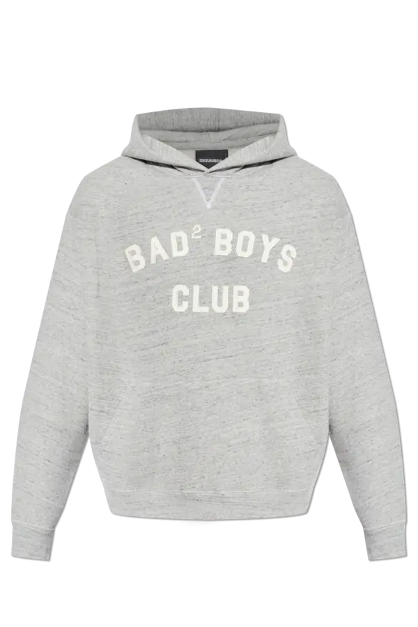 Dsquared2 Bad² Boys Club" Hoodie - Grey