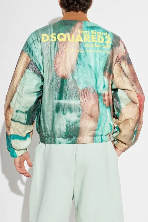 Dsquared2 Printed Bomber Jacket - Multicolour