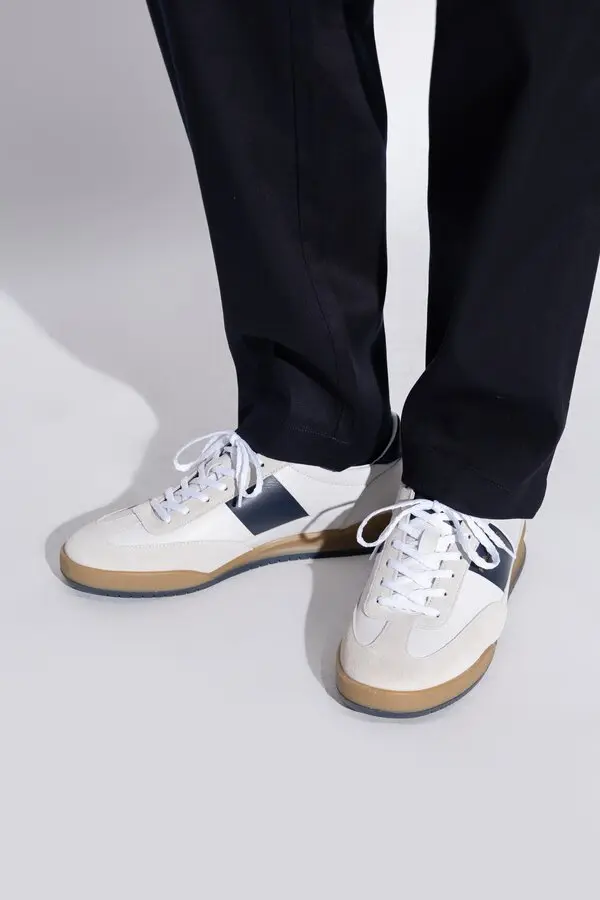 Paul Smith Logo Panelled Sports Shoes - Multicolour