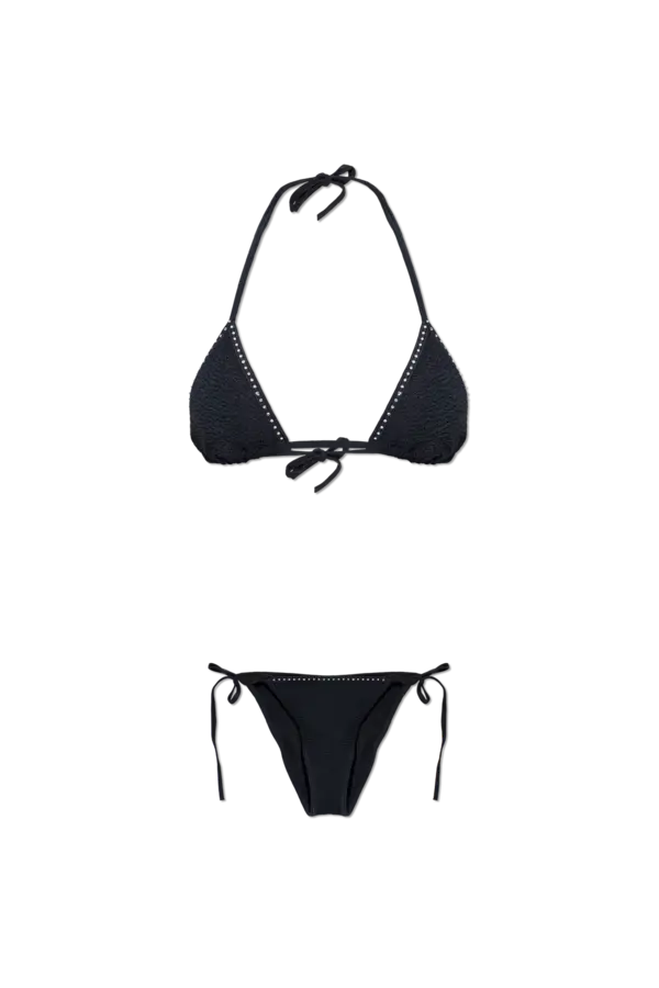 Hunza G Gina Two-piece Swimsuit - Black