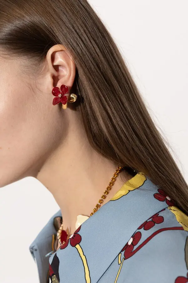 Marni Flower-shaped Stud Earrings