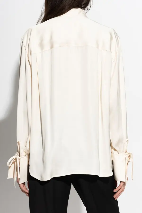 Paul Smith Satin Shirt - Cream