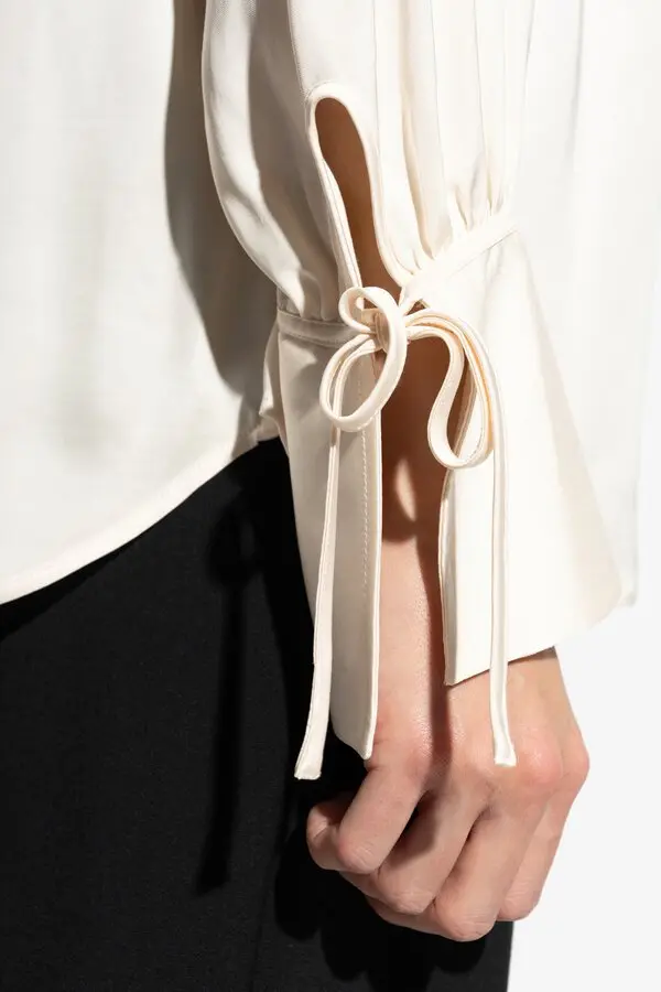 Paul Smith Satin Shirt - Cream