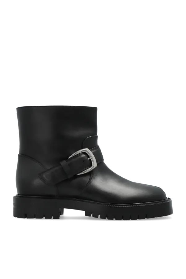MAISON MARGIELA Ankle Boots With ‘tabi’ Cut-out - Black