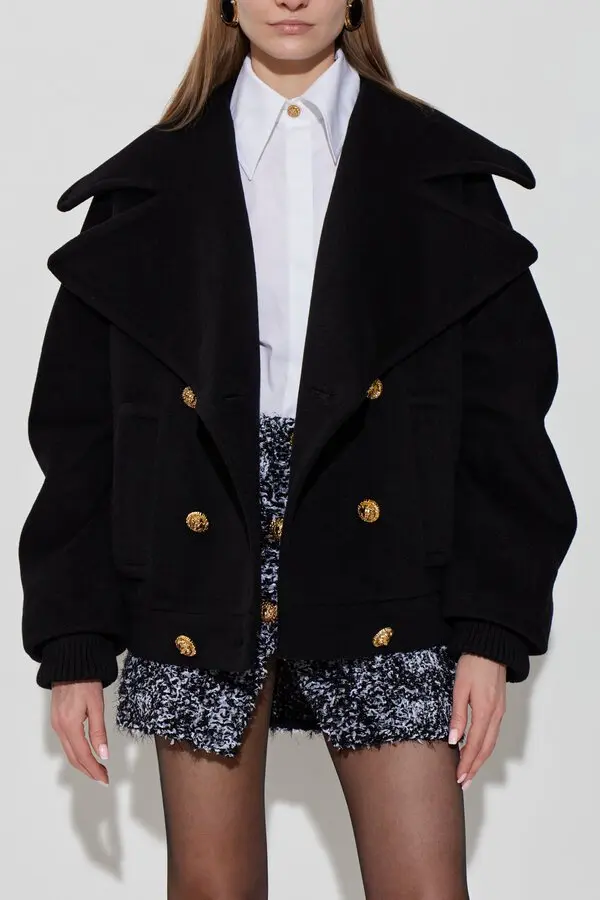 Balmain Wool Jacket - Black