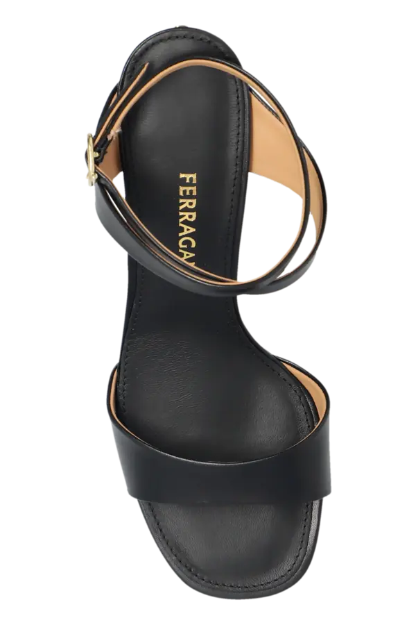 FERRAGAMO Heeled Sandals - Black