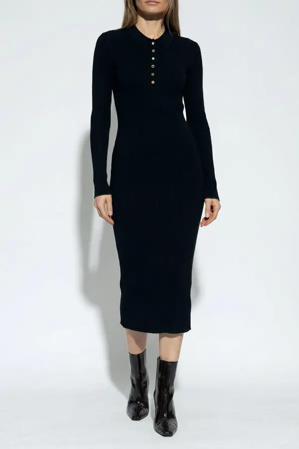 Paul Smith Fitted Knit Midi Dress
