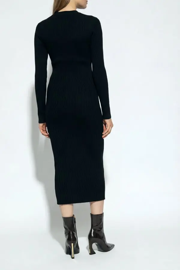 Paul Smith Fitted Knit Midi Dress