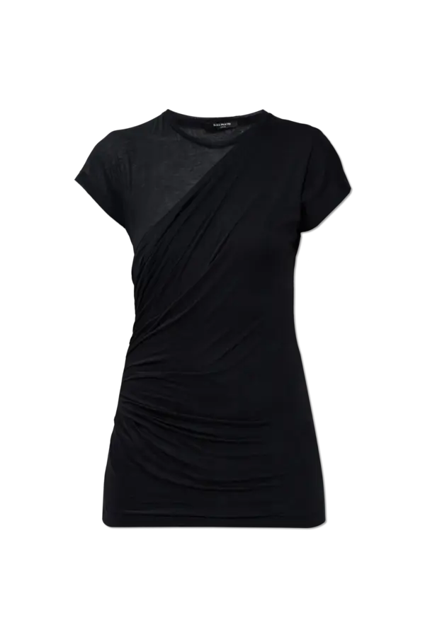 Balmain Fitted Top - Black