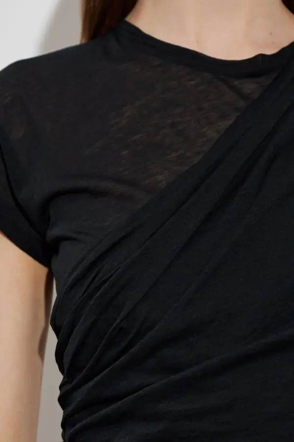 Balmain Fitted Top - Black
