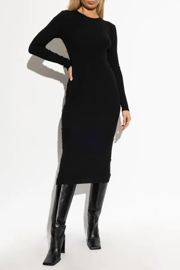Fear Of God Fitted Midi Dress - Black