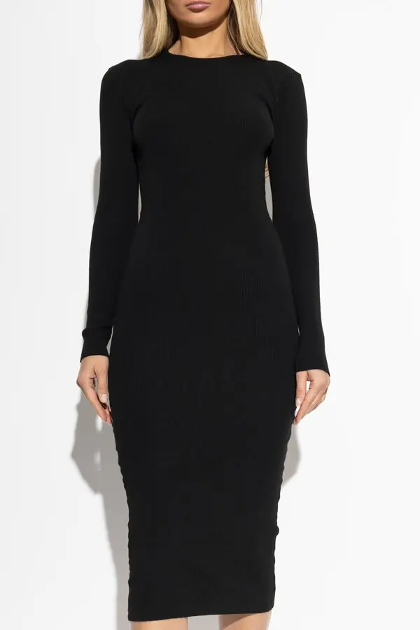 Fear Of God Fitted Midi Dress - Black