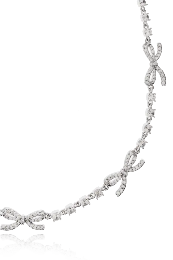 SELF-PORTRAIT Necklace With Shimmering Crystals