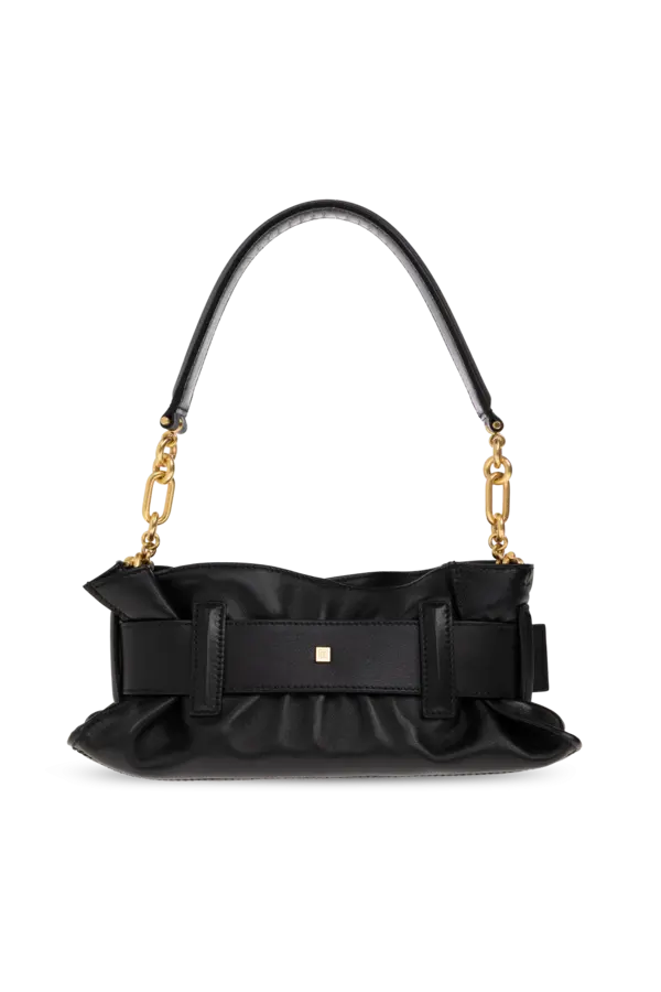 Balmain Anthem Mini Shoulder Bag - Black