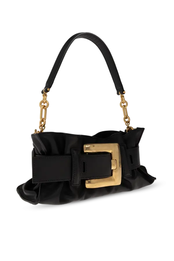 Balmain Anthem Mini Shoulder Bag - Black