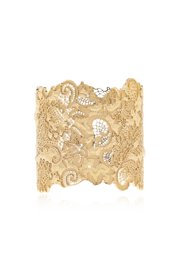 JIMMY CHOO Brass Cuff Bracelet - Gold