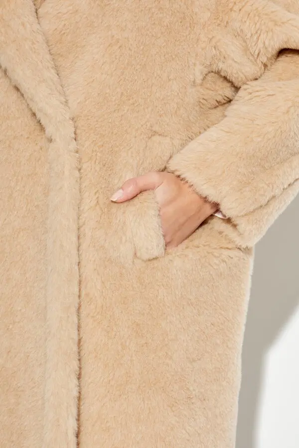 Max Mara Fur Coat - Beige