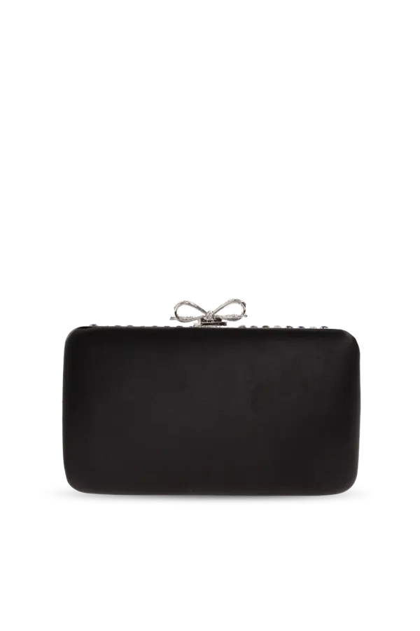 SELF-PORTRAIT Clutch With Shimmering Crystals