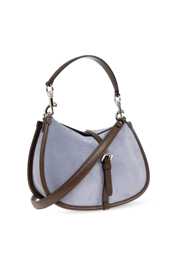 Etro Suede Shoulder Bag - Blue
