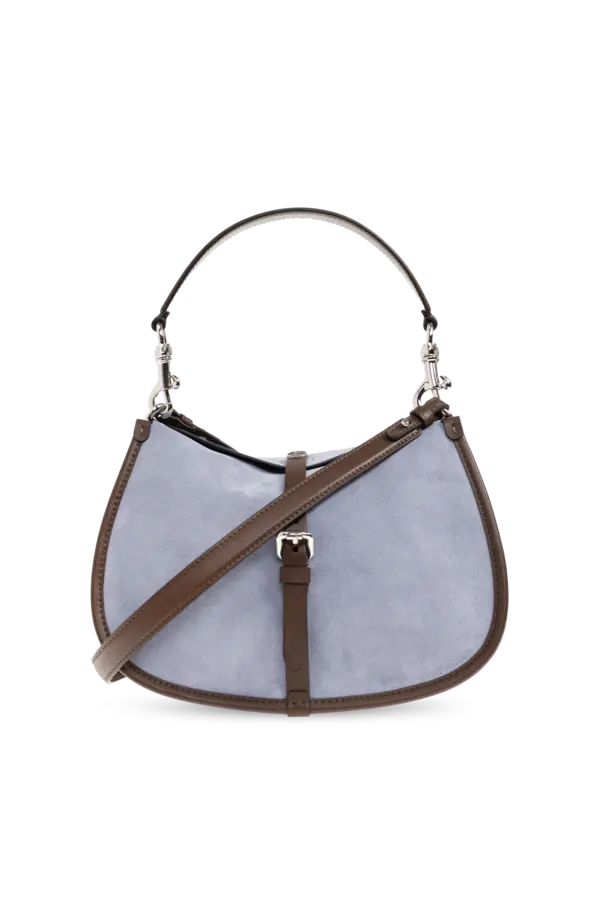 Etro Suede Shoulder Bag - Blue