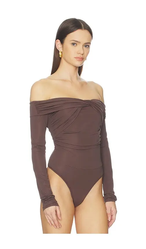 Superdown Jillian Bodysuit - Brown