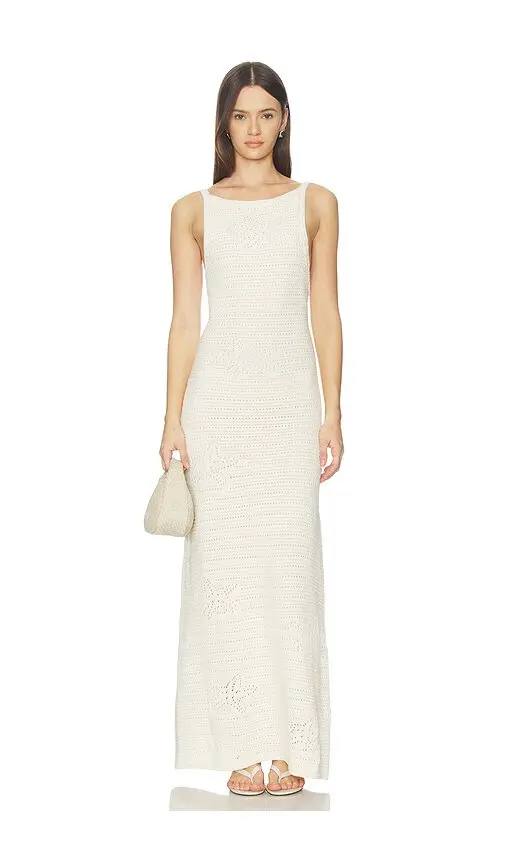 ROAME. Roame Isadora Maxi Dress - Neutral
