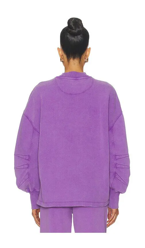 Attico Side Slit Sweatshirt