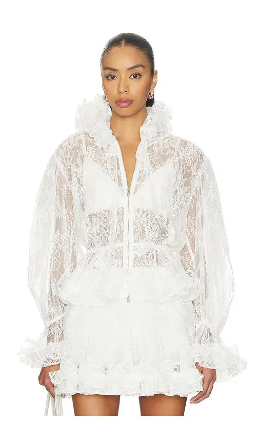 AKNVAS Elisa Lace Jacket - Ivory