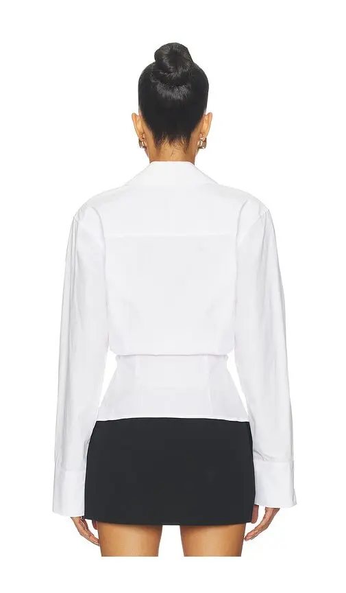 Attico Asymmetrical Shirt