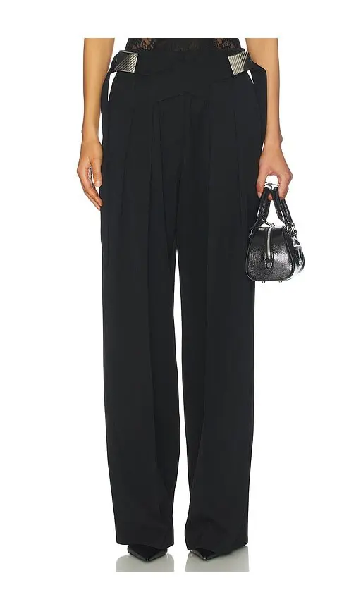 Attico Wide Leg Pant