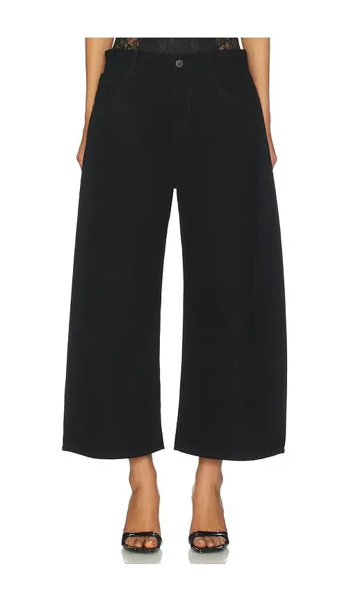Attico Curved Short Leg Denim