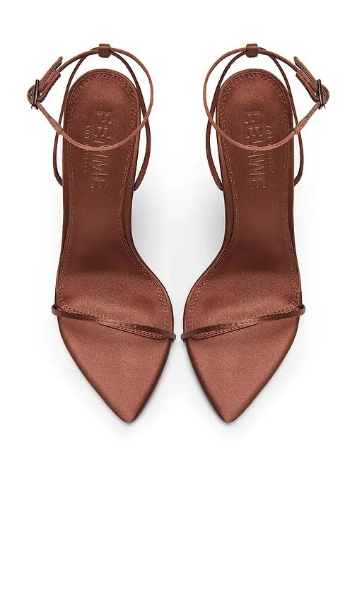 Femme La Andx Satin Stiletto Sandals