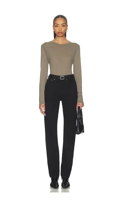 NILI LOTAN Simone Tee - Olive