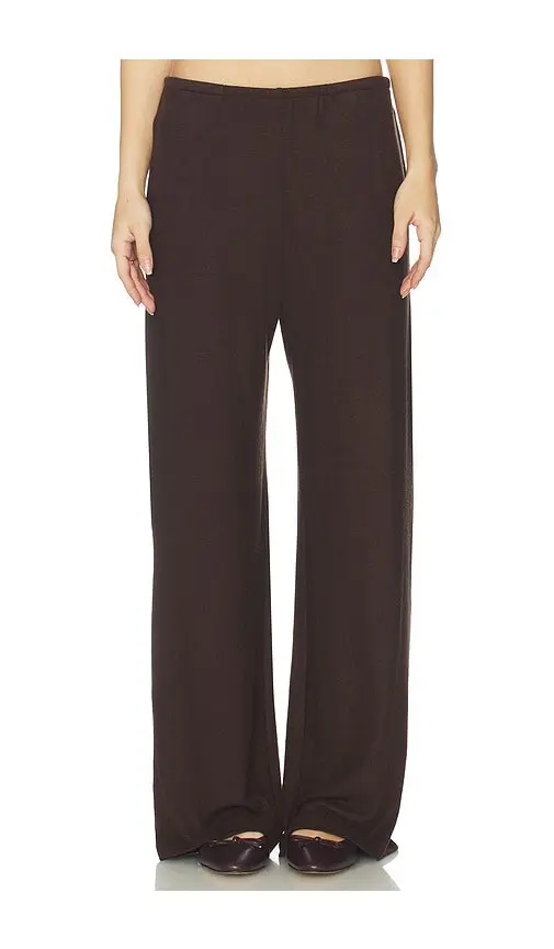 LESET Lauren Pocket Pant - Chocolate